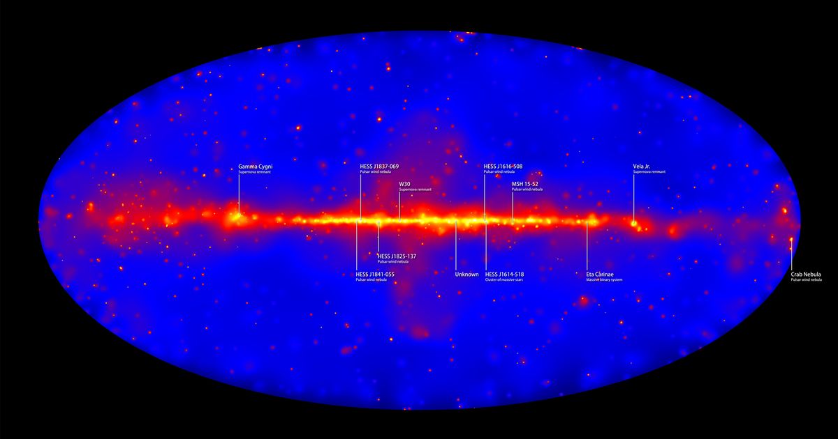 Best-Ever Map of High-Energy Sky Unveiled (Video) | Space