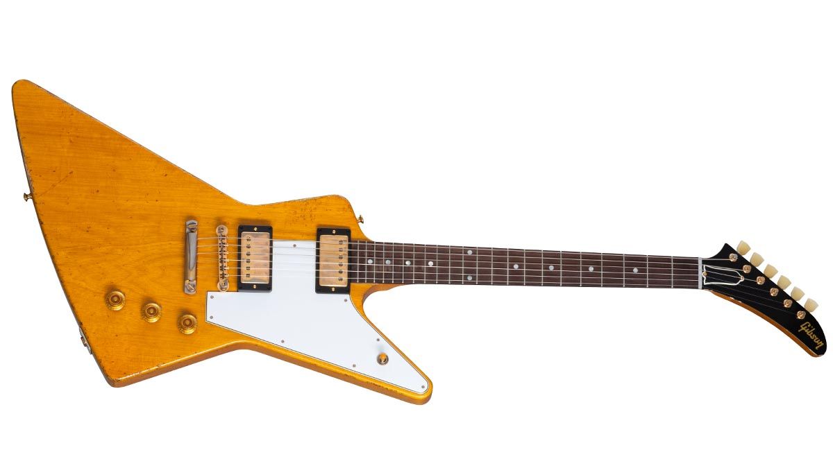 See Gibson's stunning 1958 Flying V and Explorer guitars in action ...