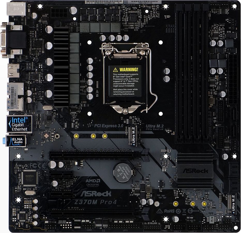 ASRock Z370M Pro4 Review: A Z370 Value? - Tom's Hardware | Tom's Hardware