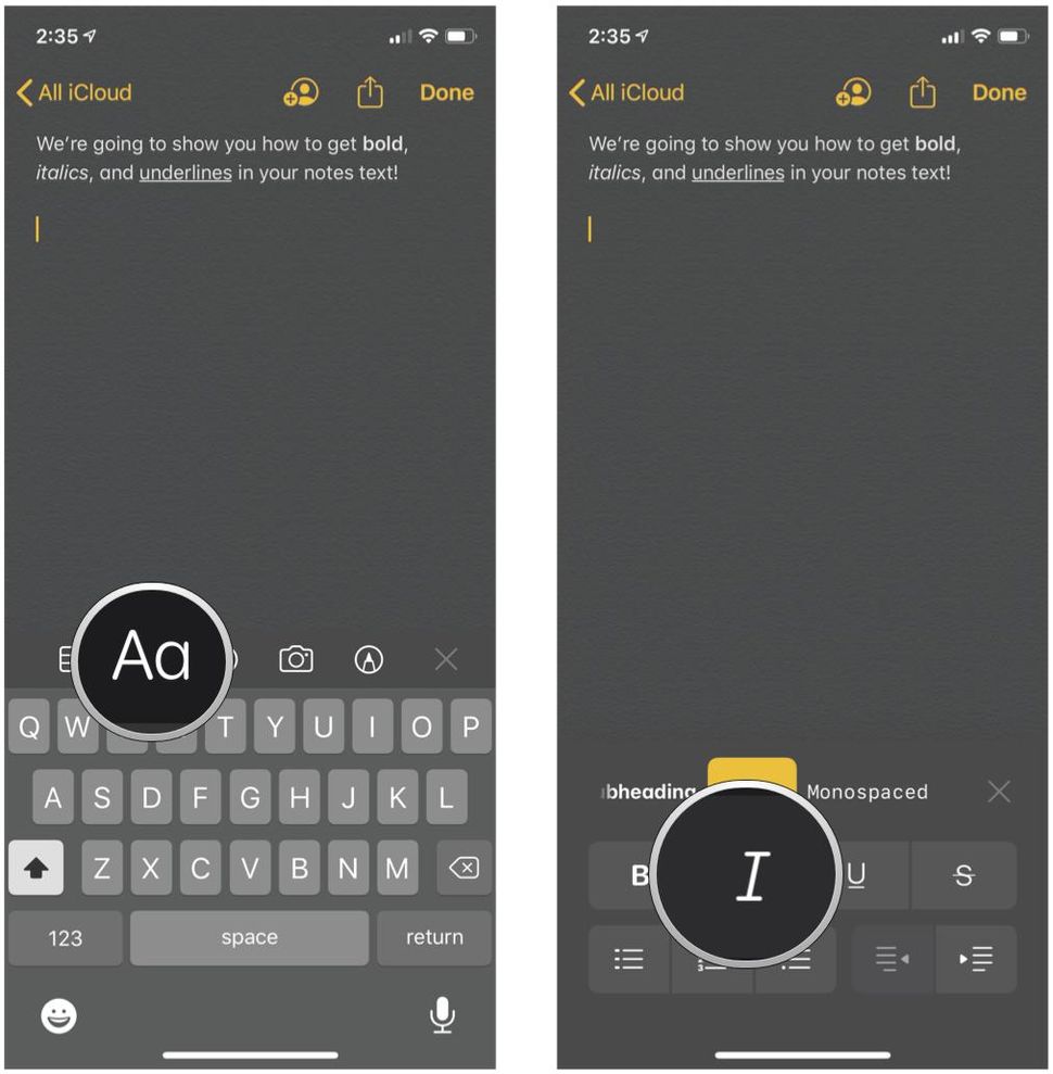 How to format Notes for the iPhone and iPad | iMore