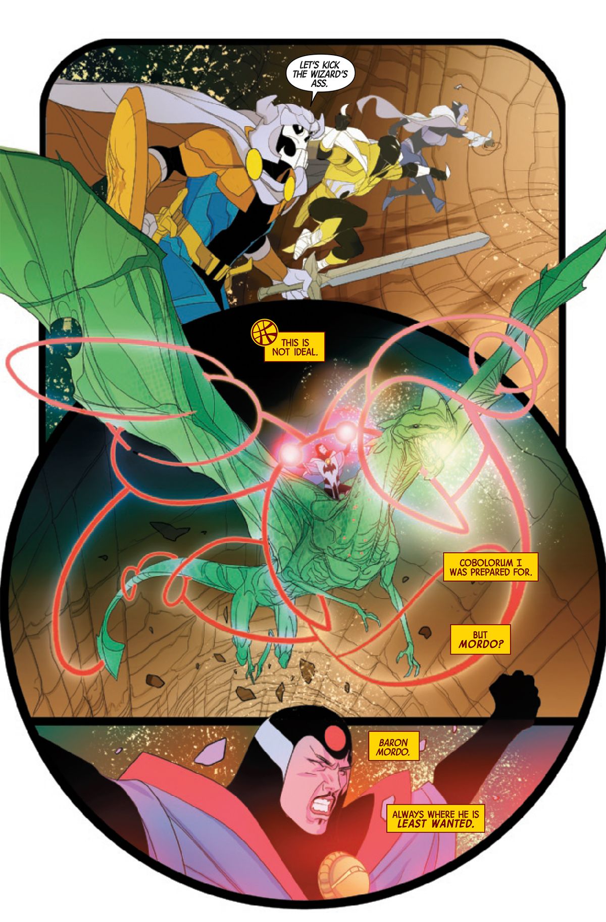 Doctor Strange's D&D-esque adventure adds a fire breathing dragon to ...
