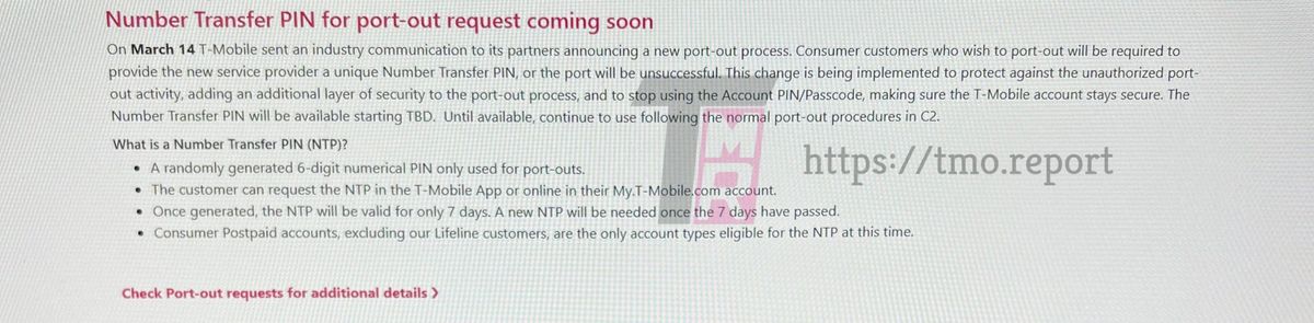 T-Mobile could soon require PINs to number port-outs for improved ...