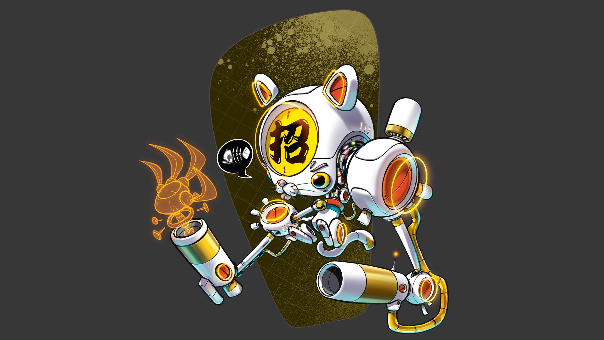 How to design a stylised Japanese cyborg in Procreate | Creative Bloq