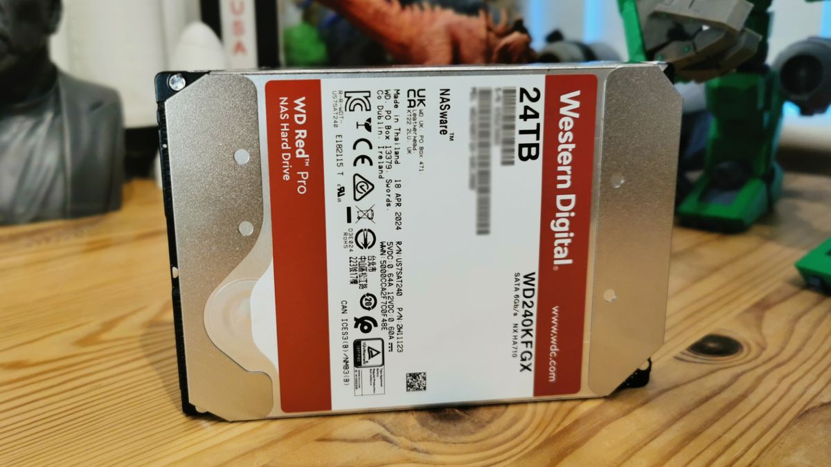 Western Digital WD Red Pro 24TB review | TechRadar