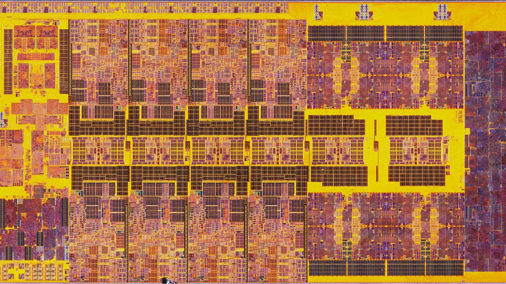 Oh, sorry, I was busy admiring these gorgeous die shots of the Intel ...