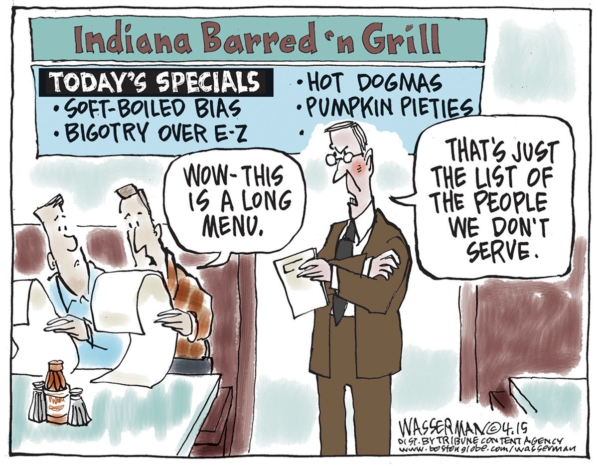 Editorial cartoon U.S. Indiana | The Week