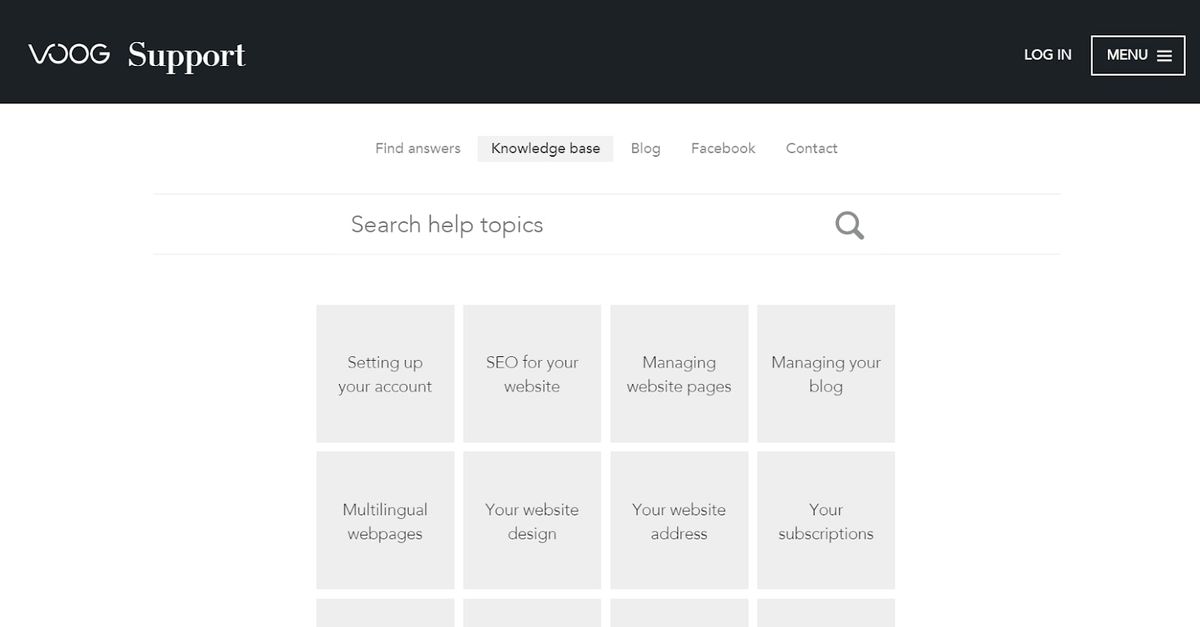 Voog review | Creative Bloq