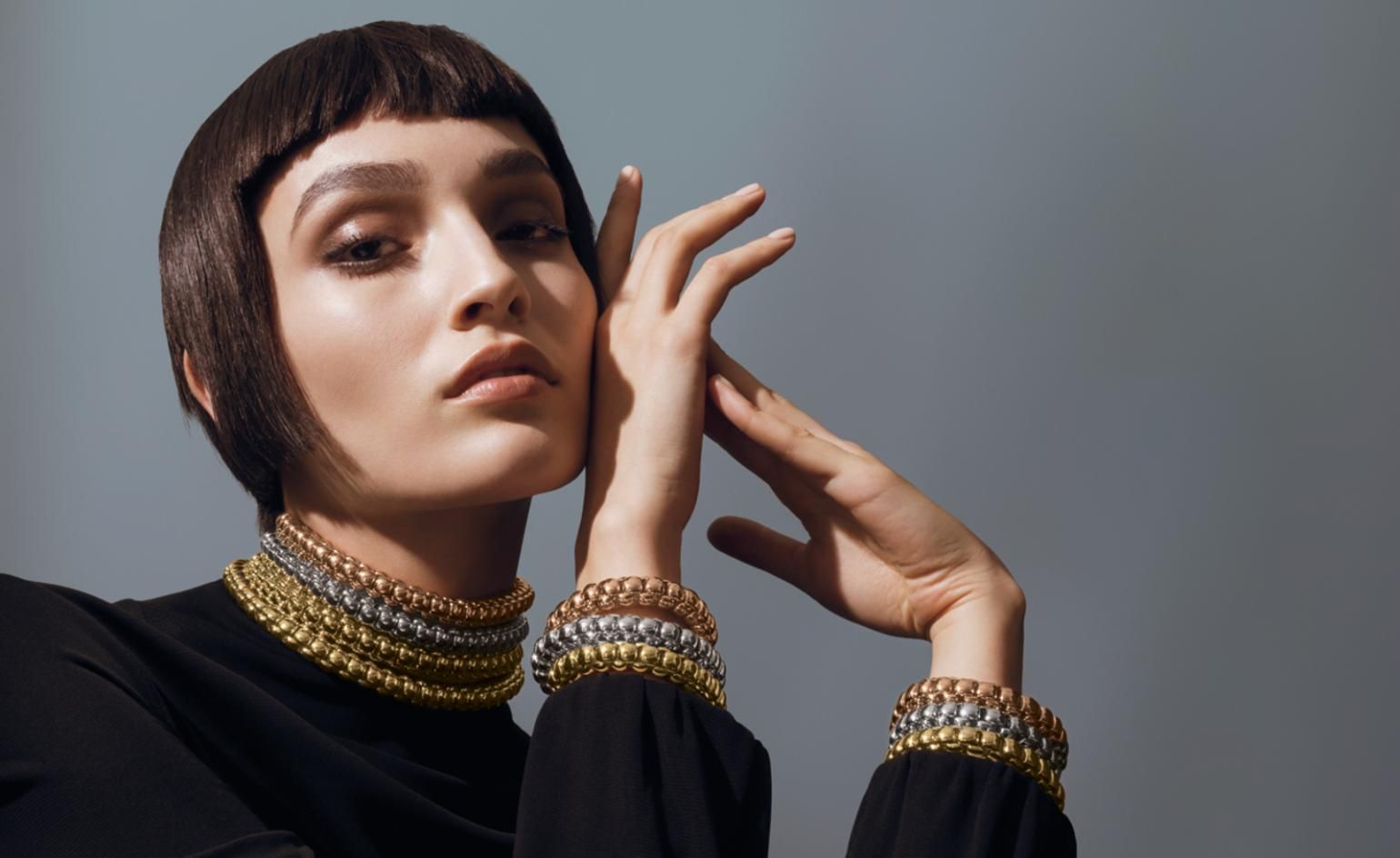 Fope jewellery unveils elastic gold chains | Wallpaper