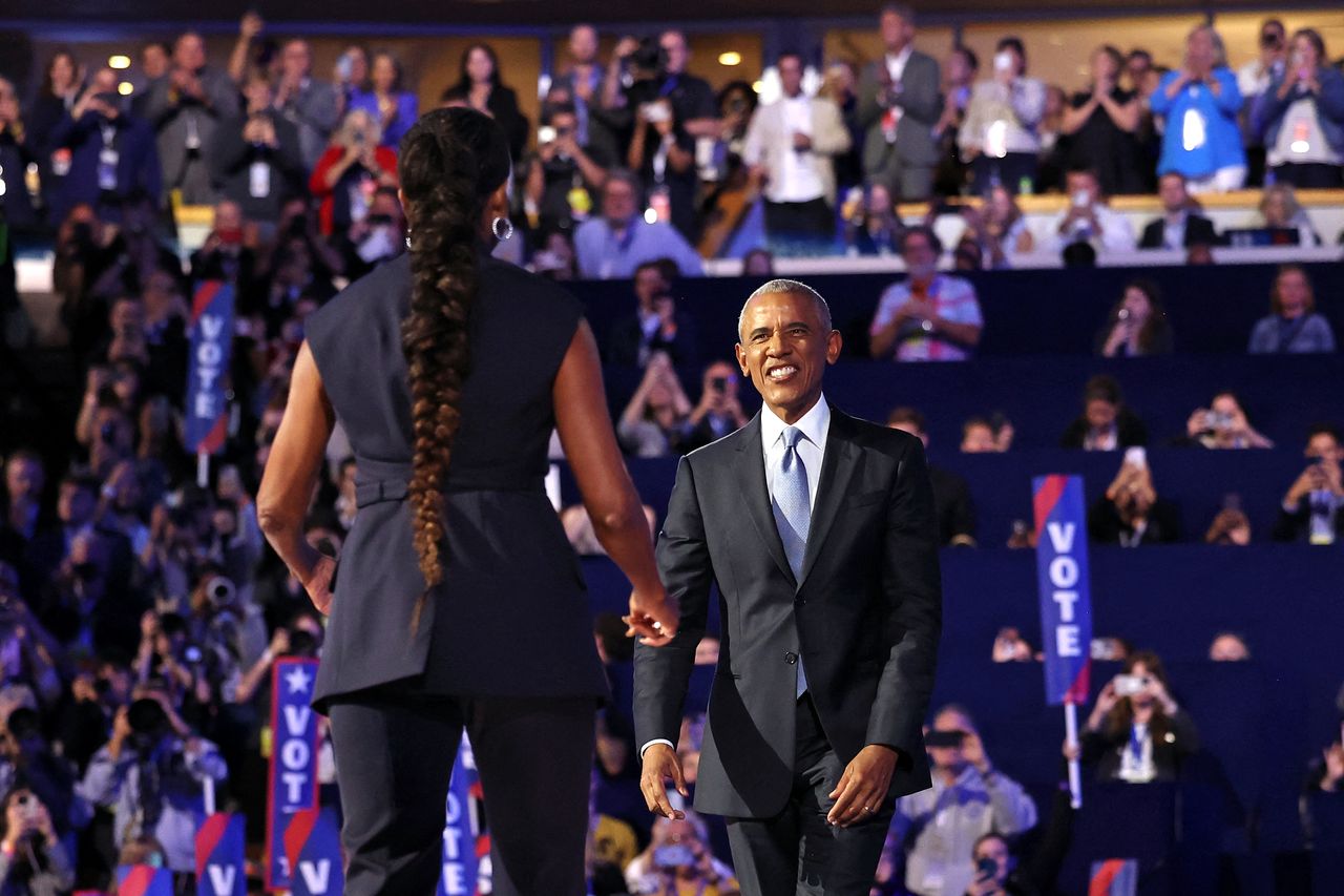 Michelle Obama's Boho-Chic Crown Braid Revives the Yeehaw Agenda ...
