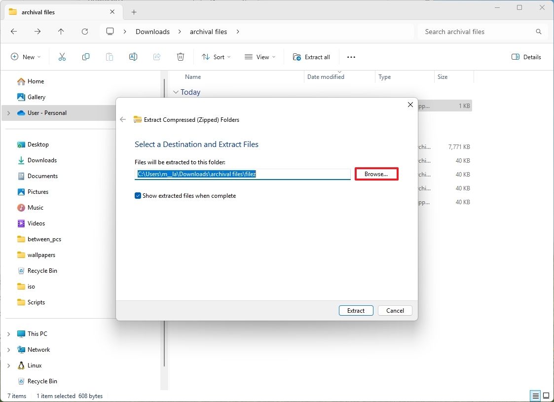 How to zip or unzip files on Windows 11 | Windows Central