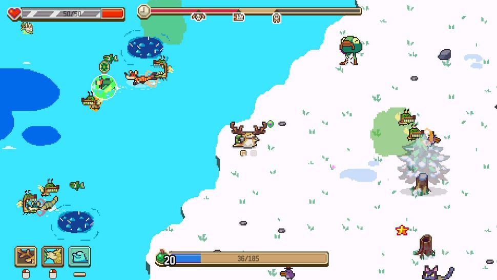 After 2 hours playing this Spore-inspired roguelike, I've evolved into ...
