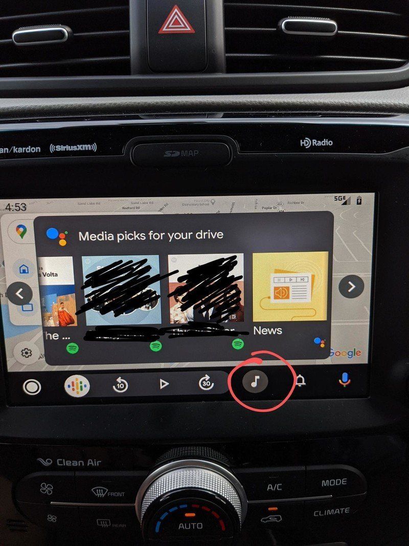 Google is testing a new Android Auto button for suggested songs and ...