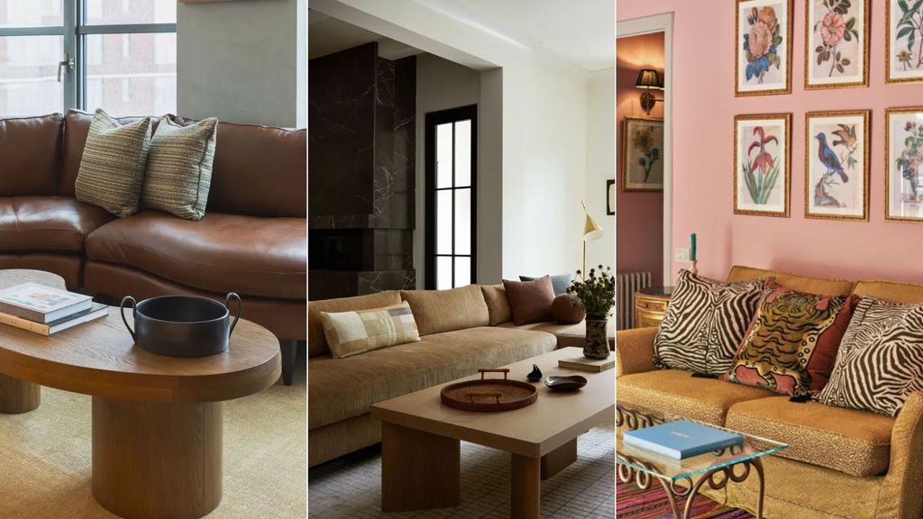 Camel-colored couches are making a comeback: designers weigh in | Homes ...