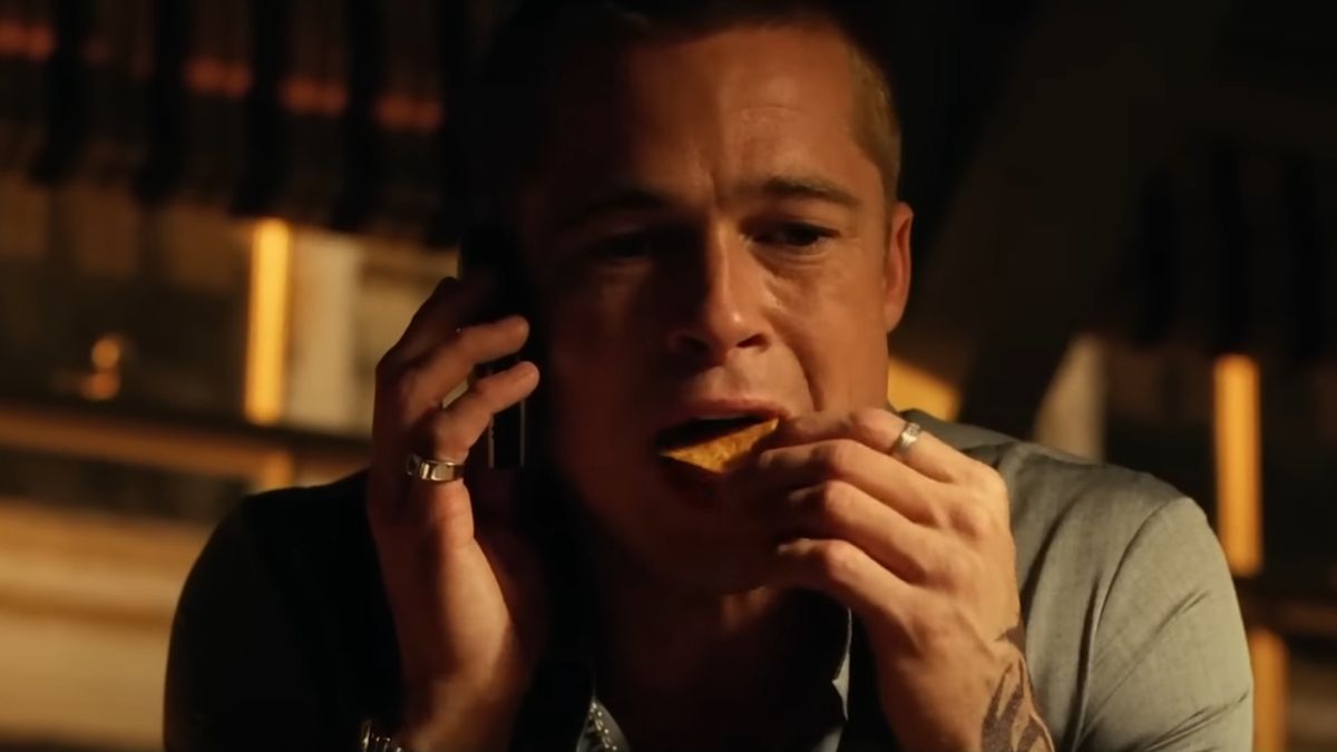 32 Times Brad Pitt Ate Food In Movies | Cinemablend