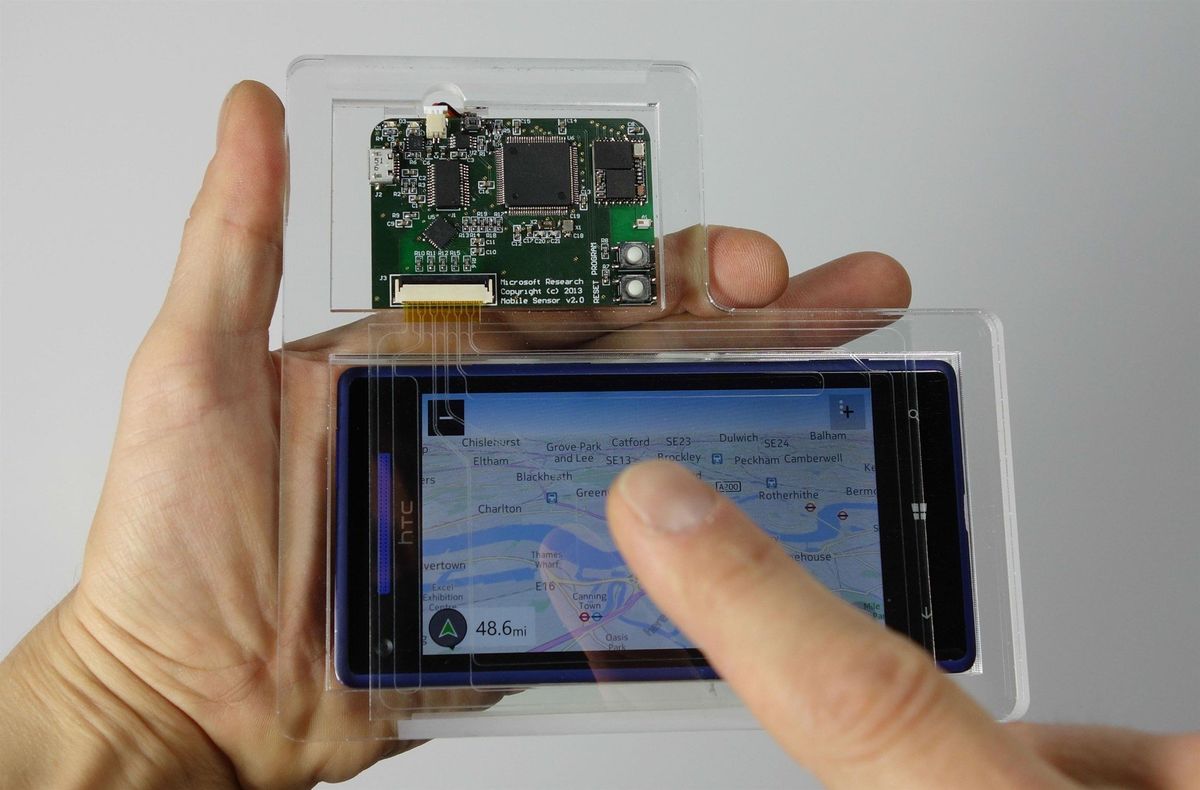 Microsoft Research creates low-cost, transparent sensor for 3D hand and ...