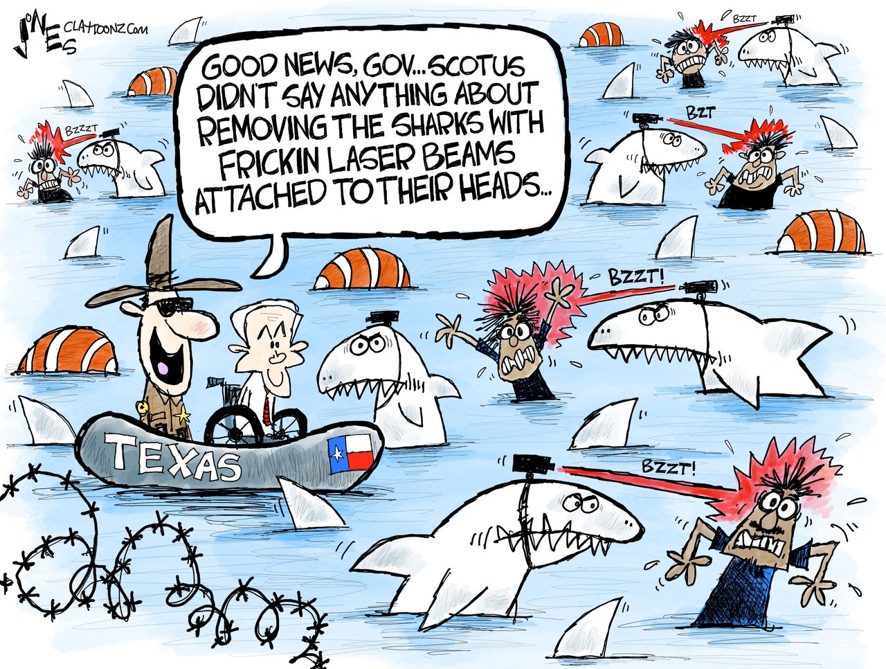 5 razor sharp cartoons about the US-Mexico border | The Week