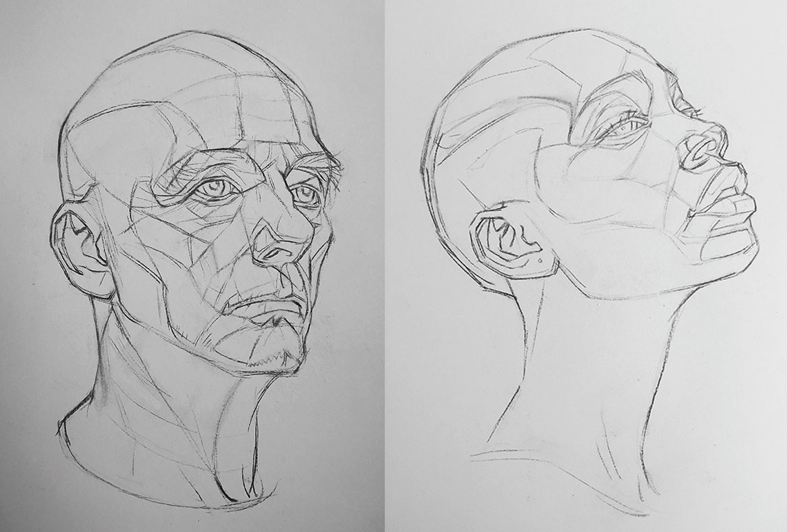 15 Tips For Drawing Heads Realistically How To Draw A Head A