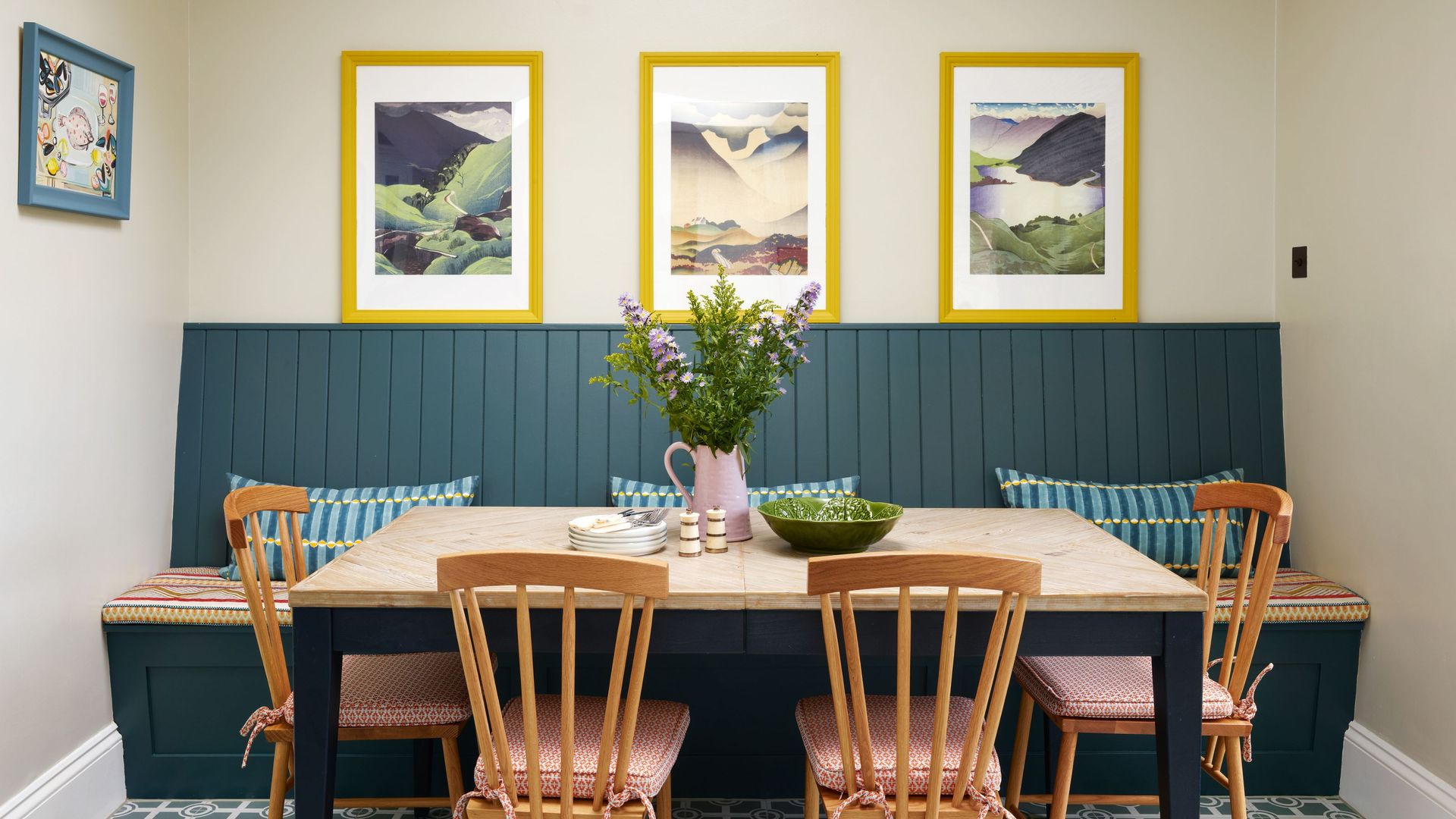 Banquette seating is the ultimate choice for small kitchens | Ideal Home