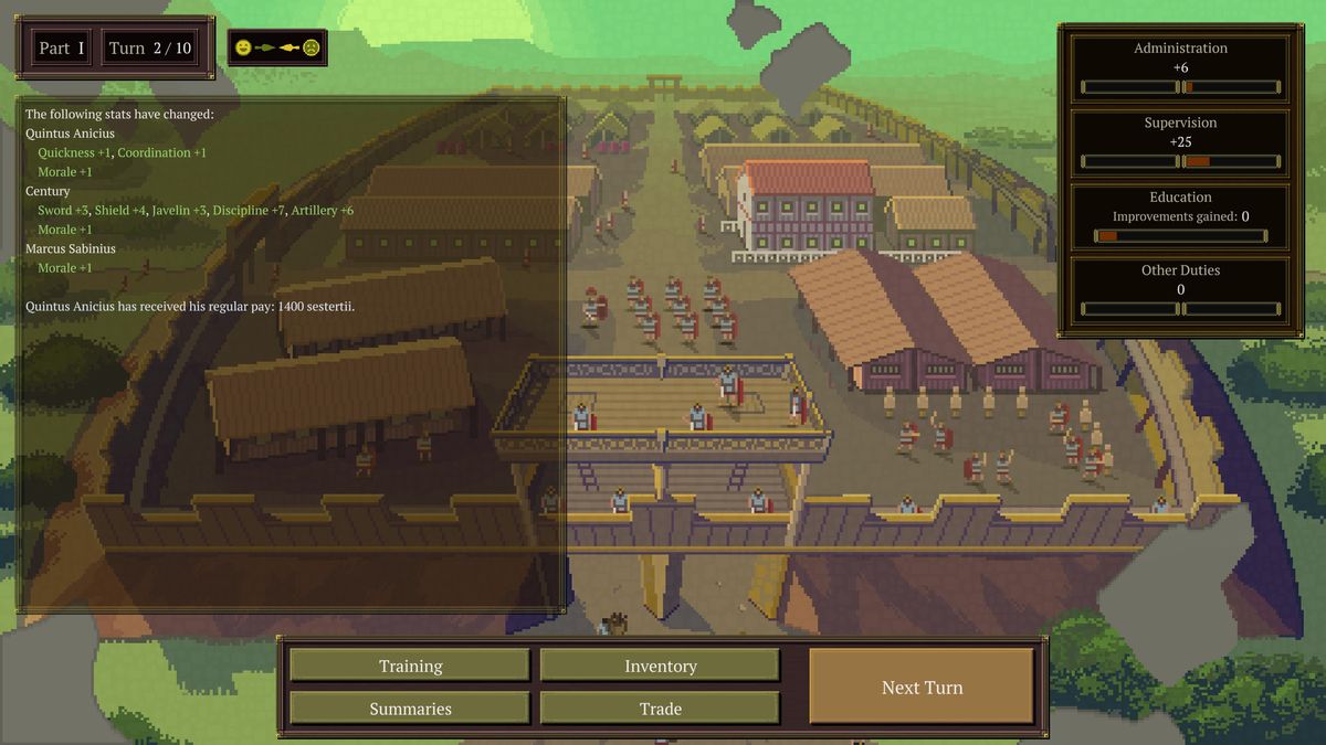 I got murdered by the ancient Swiss in this life sim about being Julius ...