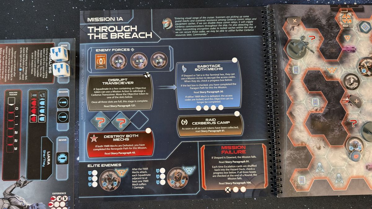 Mass Effect: The Board Game — Priority: Hagalaz review | Space