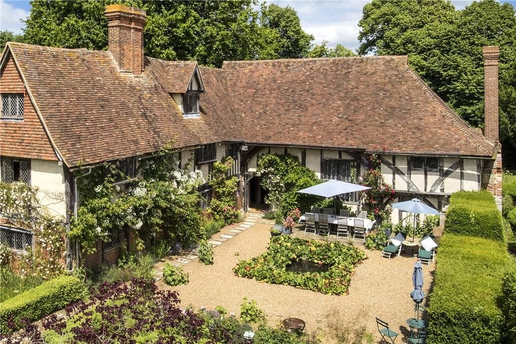 The beautiful Grade I-listed 650-year-old manor house and gardens which ...