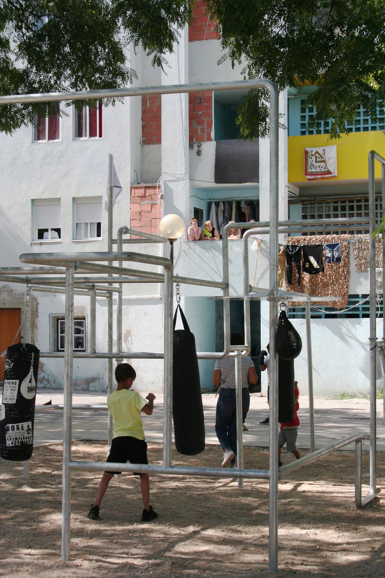 Outdoor boxing gym in Lisbon performs as urban acupuncture | Wallpaper