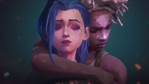 The "choppy" animation on Powder and Ekko's dance scene in Arcane ...