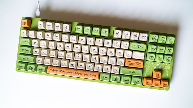 Drop + The Lord of the Rings Elvish keyboard review | TechRadar
