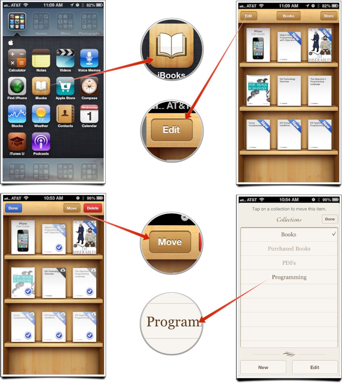 How to organize books into collections with iBooks for iPhone and iPad ...