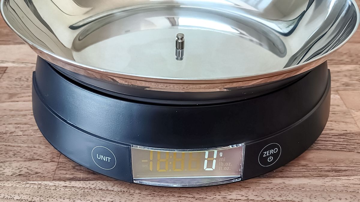 I tried this designer kitchen scale and was disappointed at first — but ...