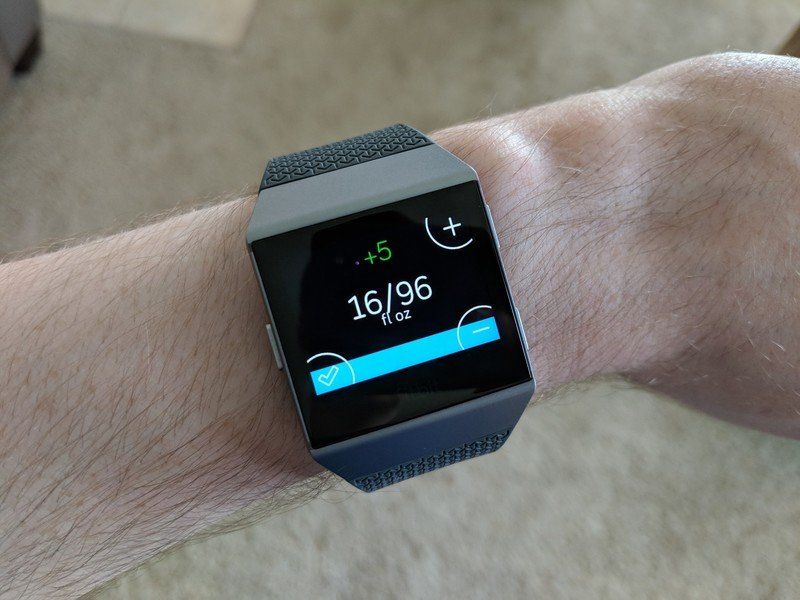 How to log your water intake on Fitbit Versa and Ionic | Android Central