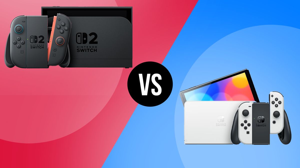 Nintendo Switch 2 vs Switch OLED – should you upgrade? | Creative Bloq