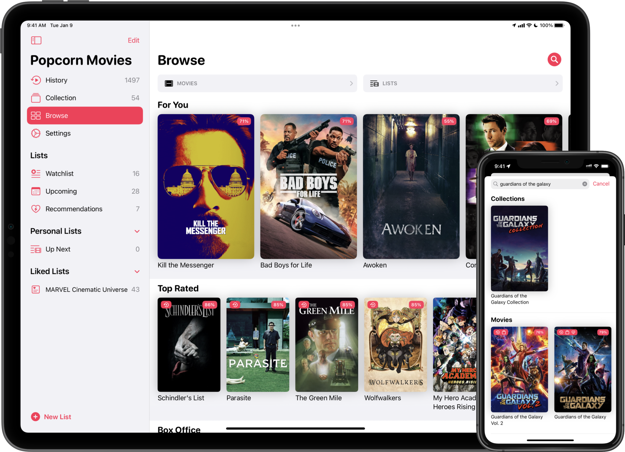 Trakt client Popcorn Movies gets a big iOS 15 update with new features ...