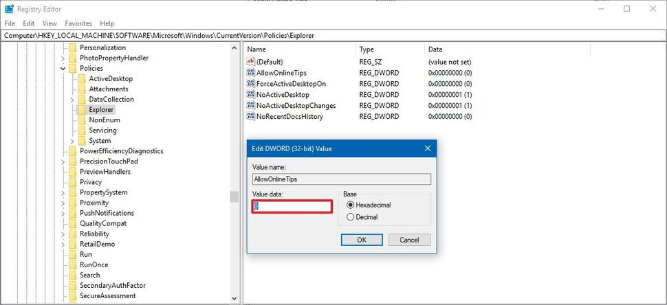 How to remove Windows 10's Settings app tips | Windows Central