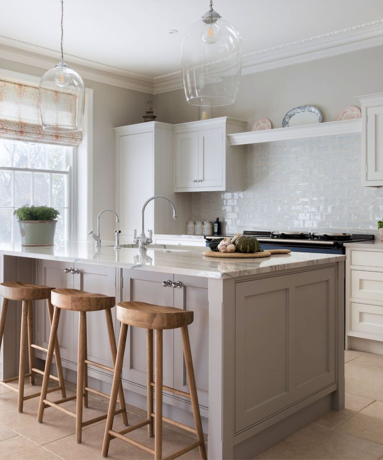 7 minimalist kitchen island ideas that are sleek and serene | Real Homes