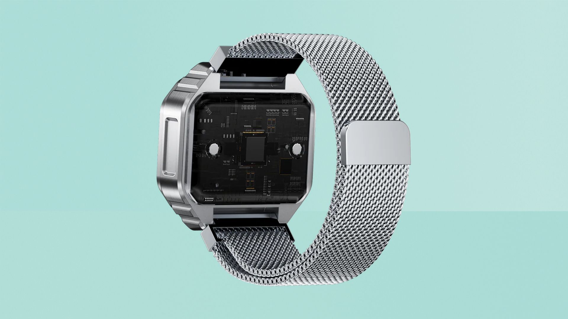 This $50 smart ring that looks like a tiny Casio watch lets you ...