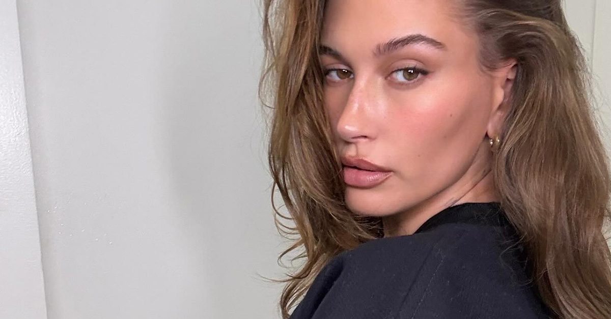 Hailey Bieber Just Wore a Little Beige Dress in Her Instagram Post ...