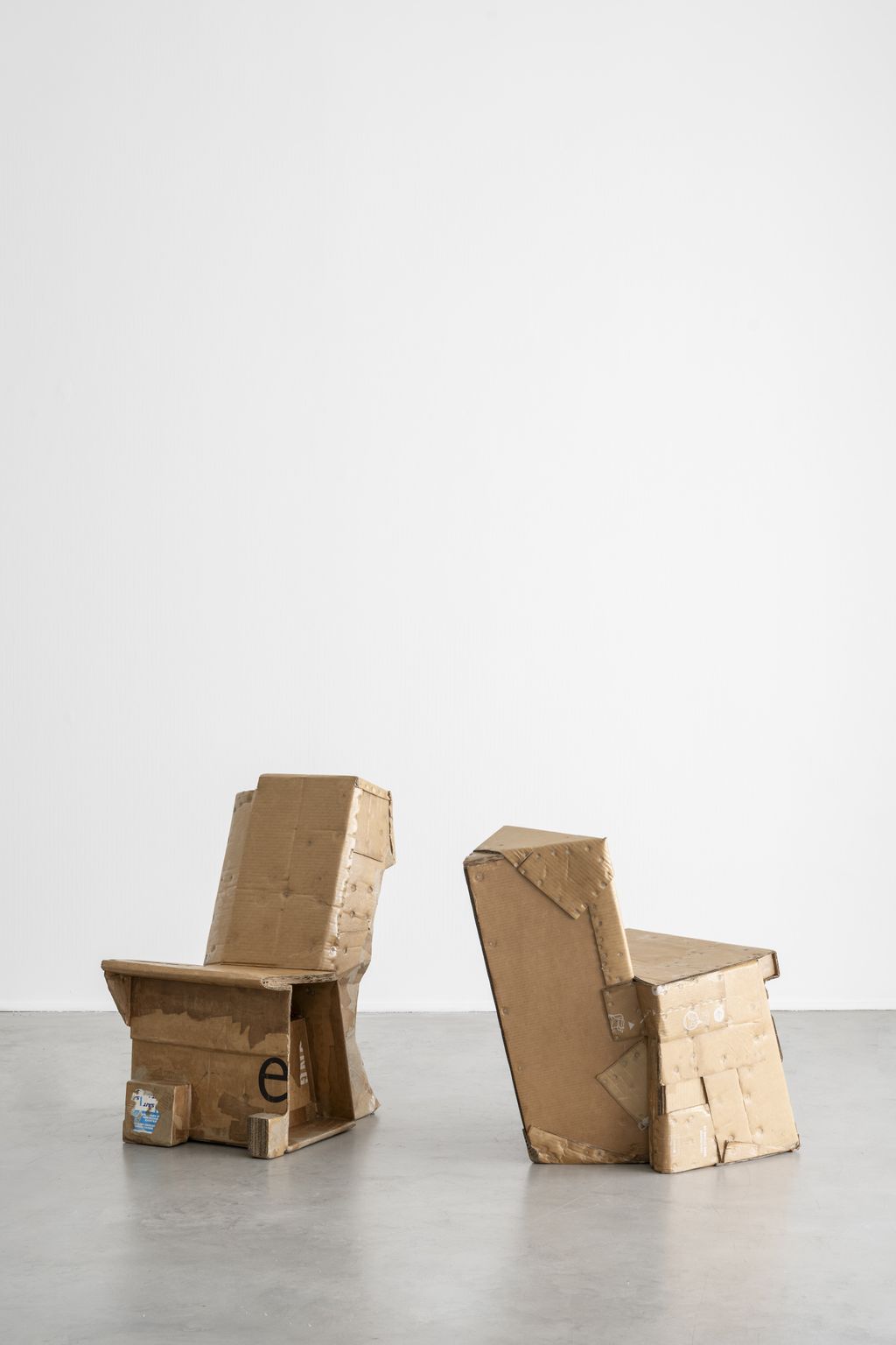 Max Lamb cardboard designs on view at Gallery Fumi | Wallpaper*