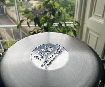 M&S 5-piece stainless steel pan set review: the best budget set on test ...