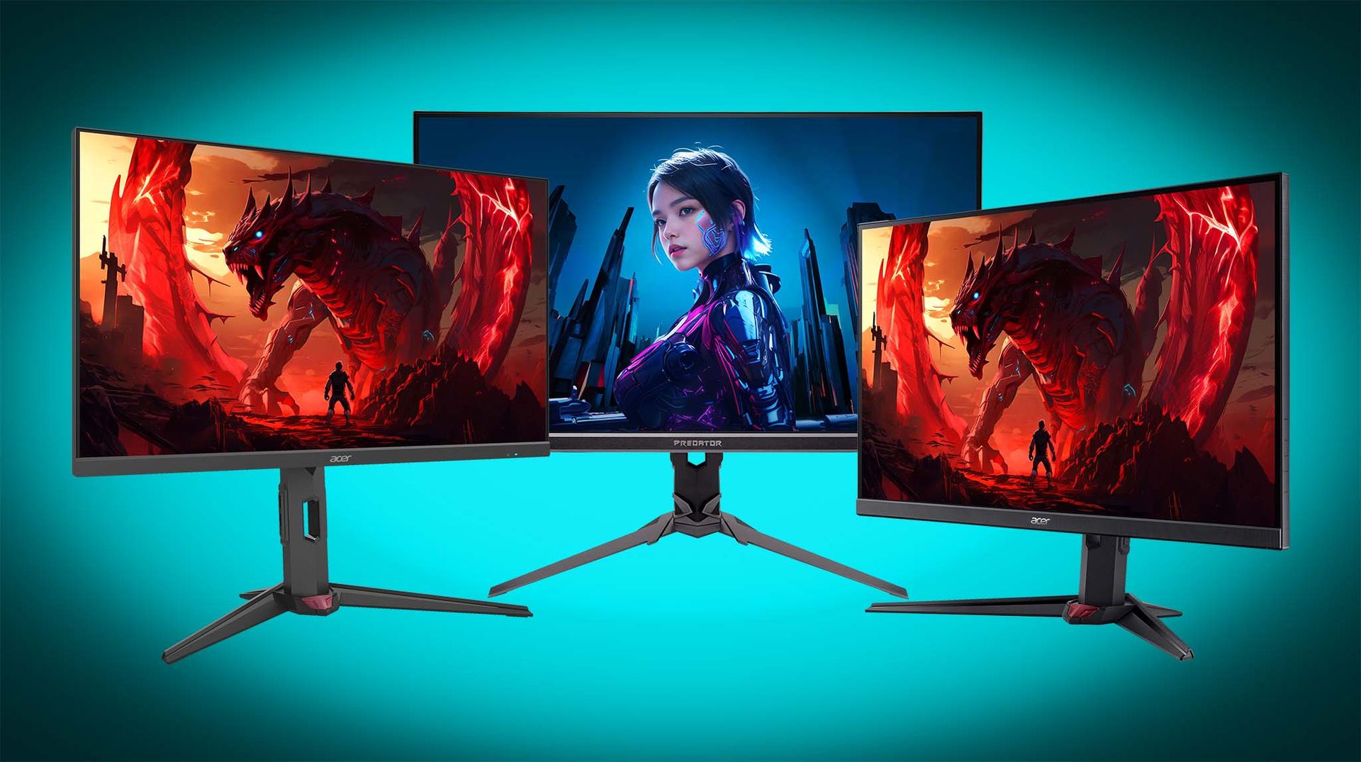 One of Acer's new gaming monitors can reach up to 600Hz at 1080p ...