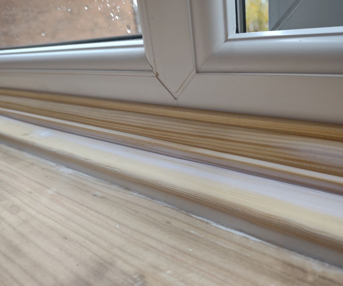 How to renovate a wooden window sill on a DIY basis | Homebuilding