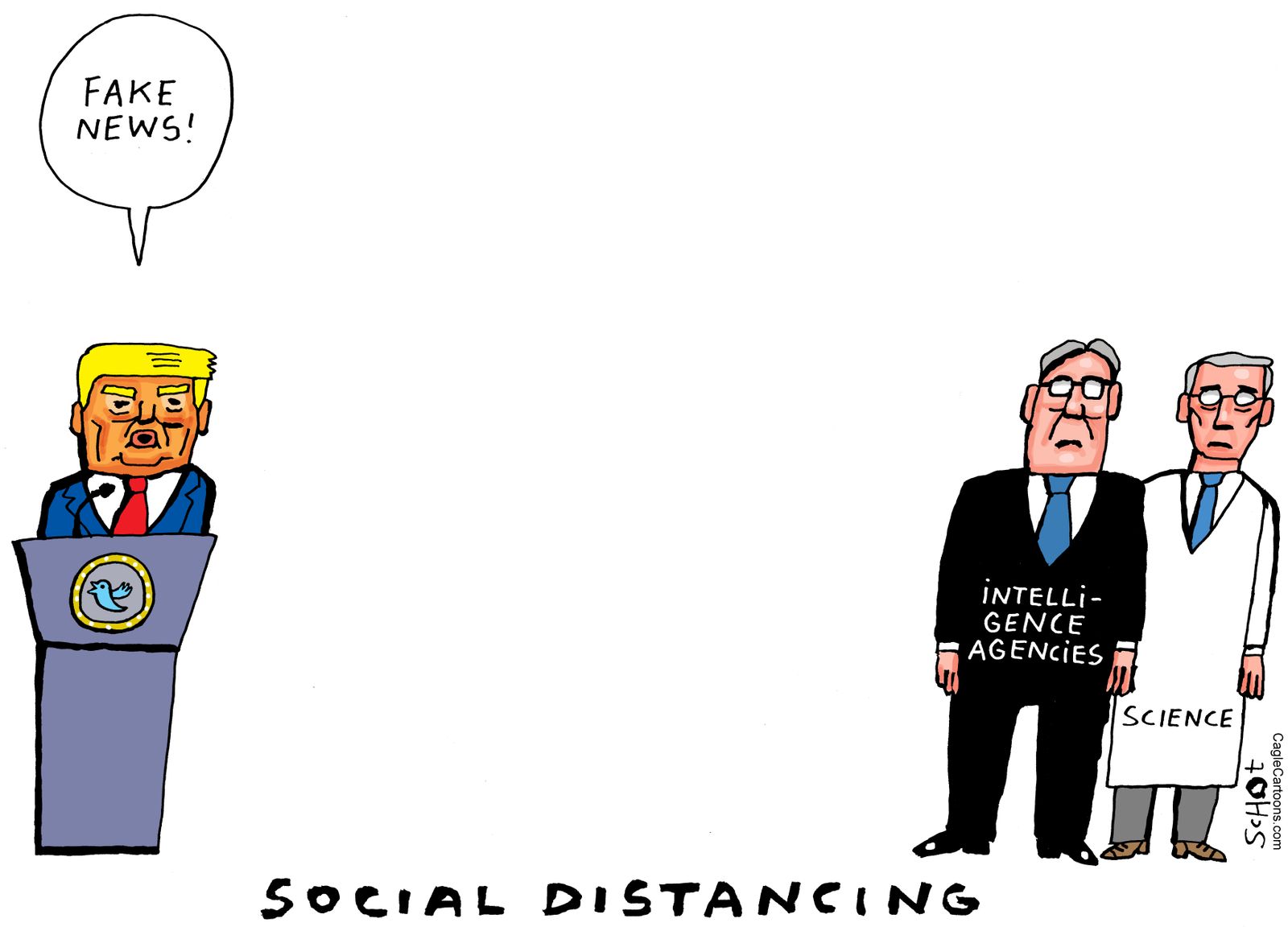 5 cartoons about Dr. Fauci's impossible task | The Week