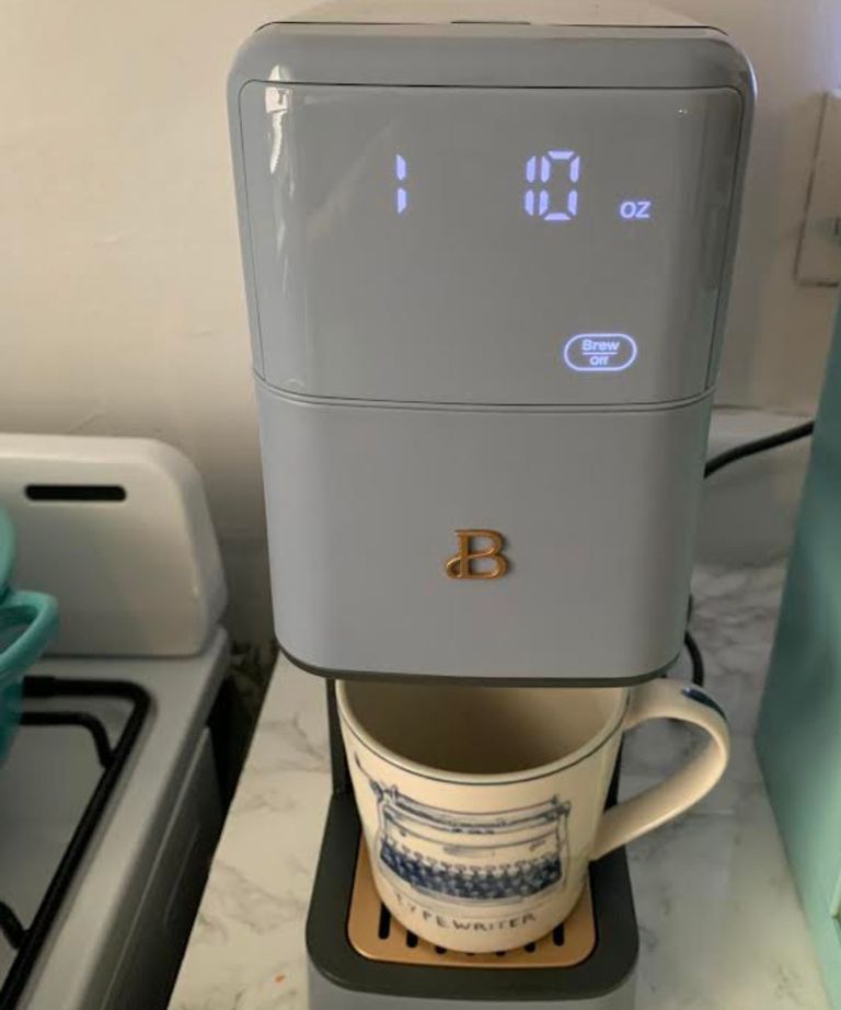 Beautiful Perfect Grind Programmable Single Serve Coffee Maker | Real Homes