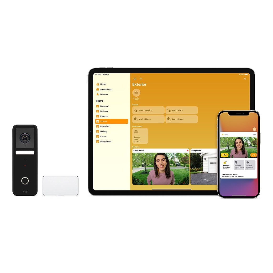 Logitech launches first video doorbell with HomeKit Secure Video ...