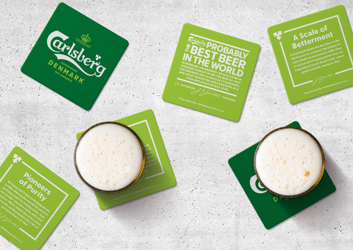 Carlsberg: probably the best rebrand in the world? | Creative Bloq