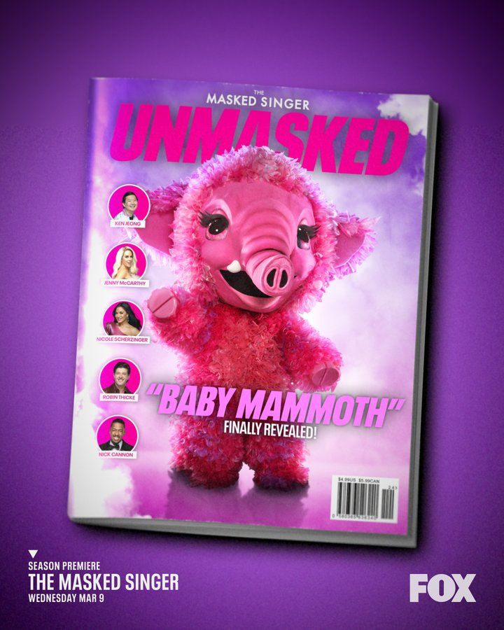 Who is Baby Mammoth in The Masked Singer US? | What to Watch
