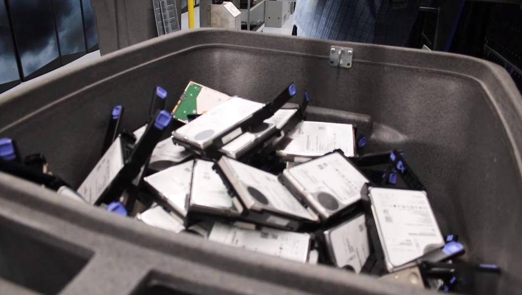 ORNL shreds 250 petabytes of disk drives from the Summit supercomputer ...