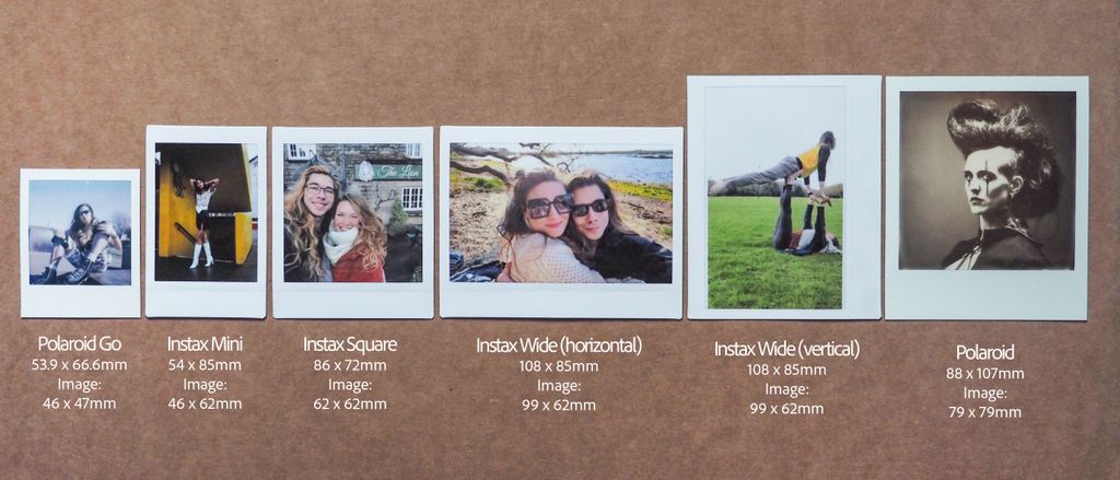 Instant camera film sizes – how big are all the Instax and Polaroid formats? | Digital Camera World