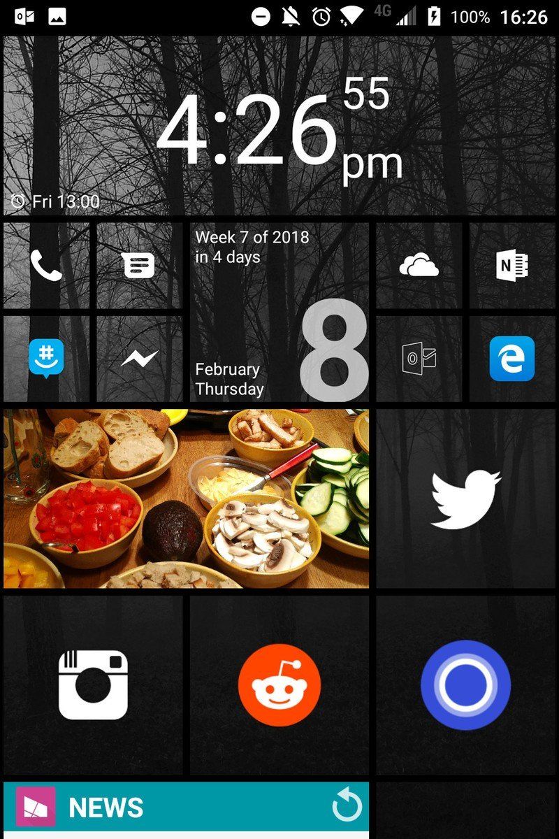 SquareHome 2 launcher brings Windows 10's Live Tiles to Android ...
