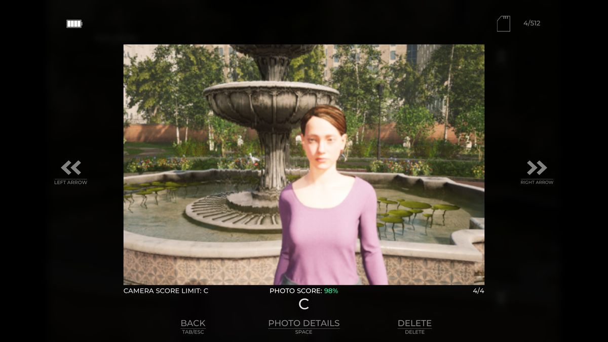 I played a photography simulator demo and it can't hold a candle to the ...